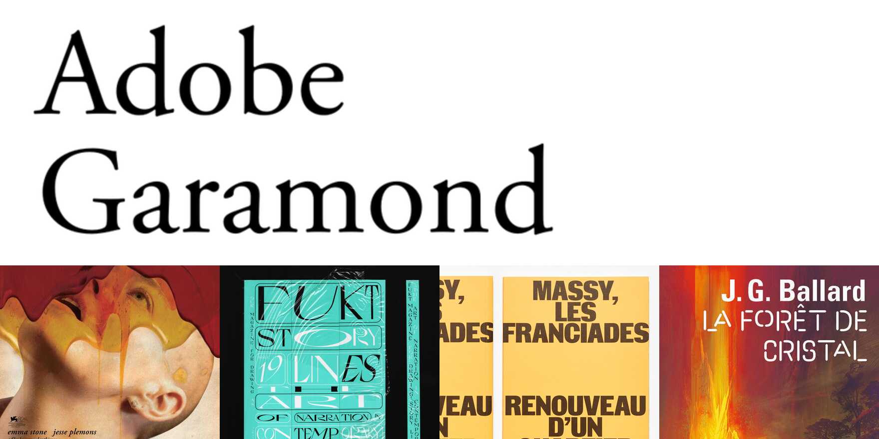 Adobe Garamond in use - Fonts In Use