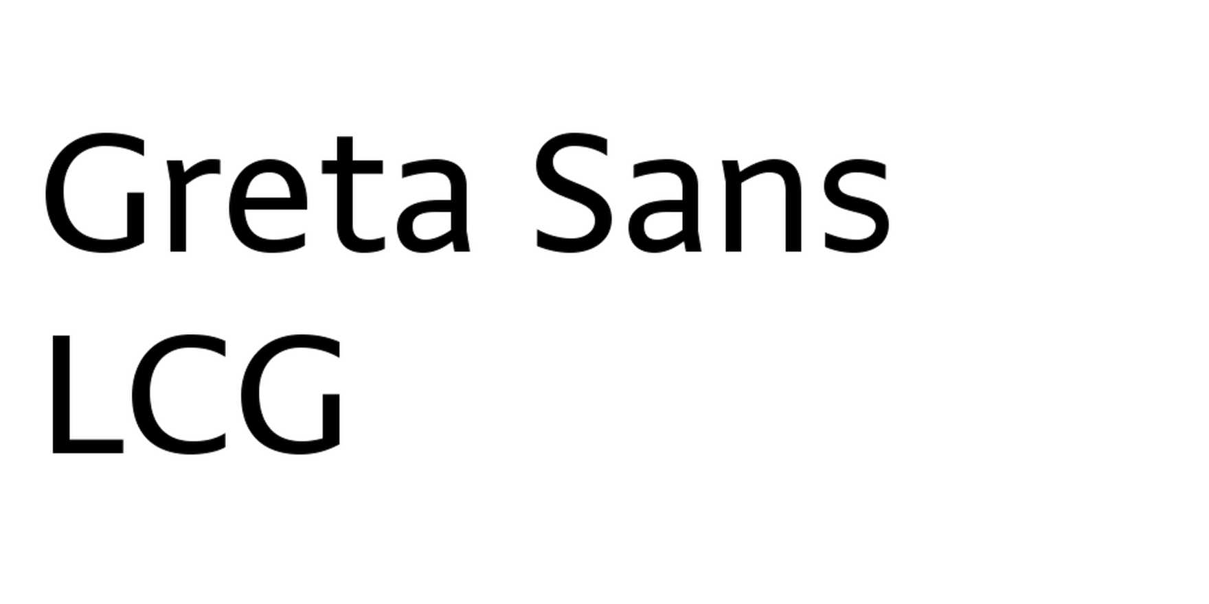 Greta Sans LCG in use - Fonts In Use