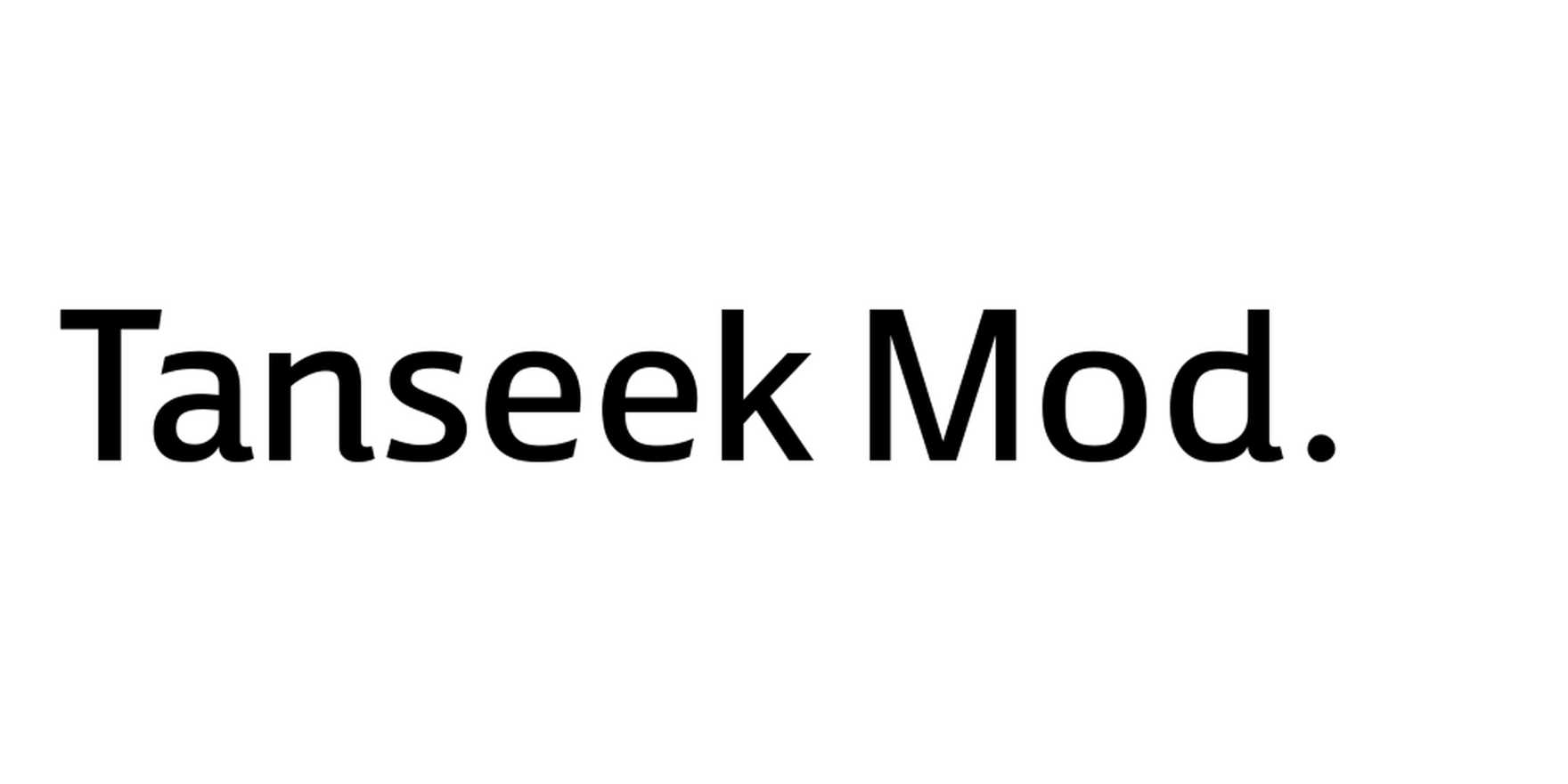Tanseek Modern in use - Fonts In Use