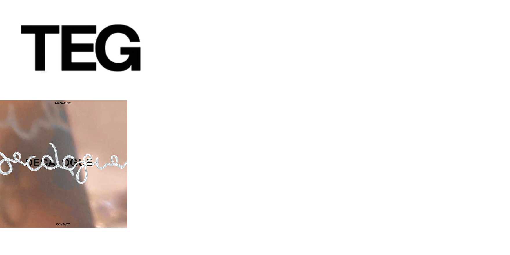 TEG in use - Fonts In Use