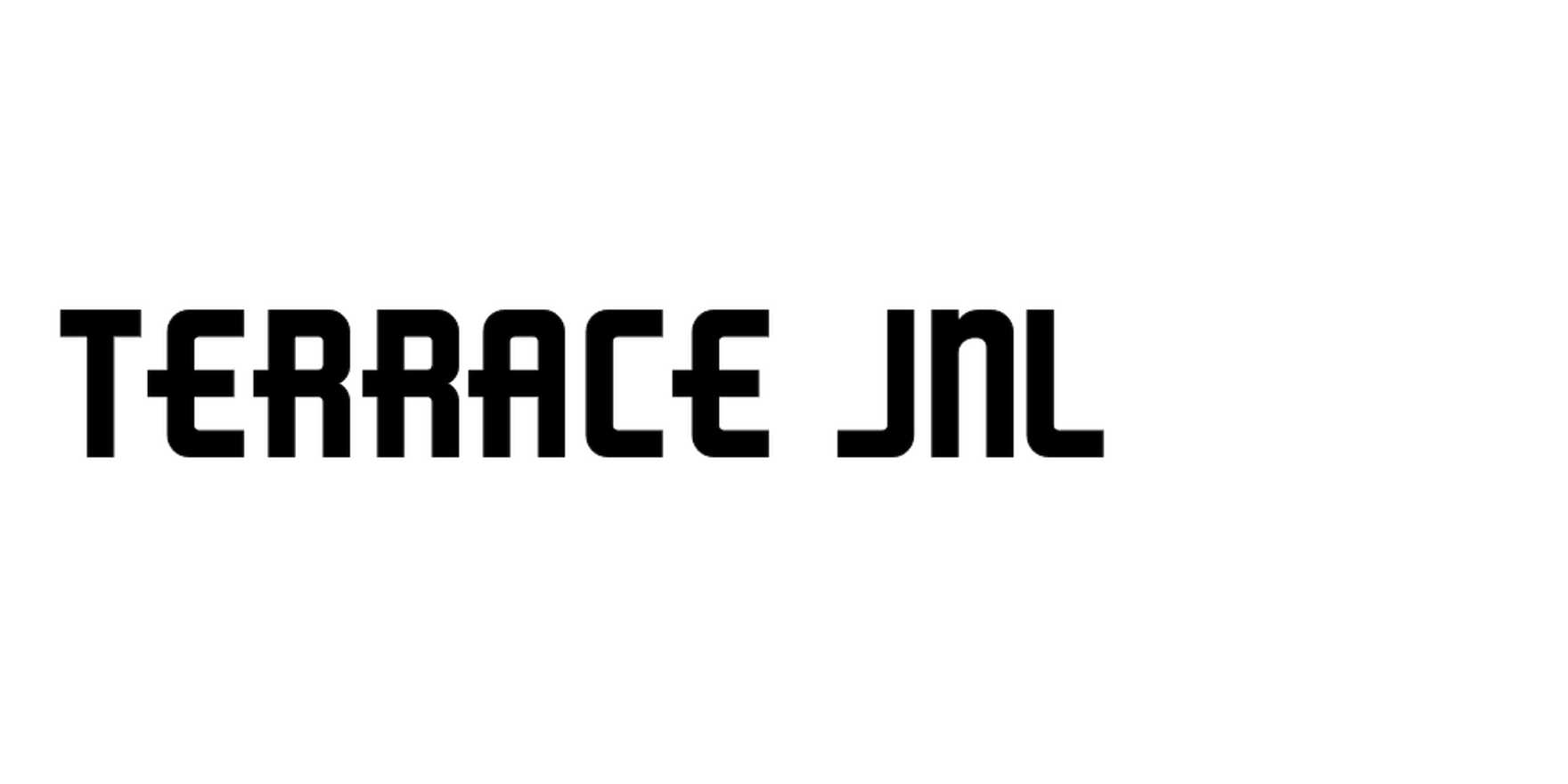 Terrace JNL in use - Fonts In Use