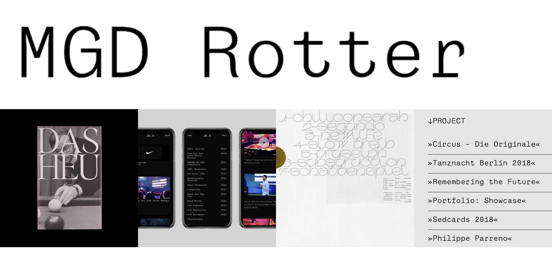 MGD Rotter in use - Fonts In Use