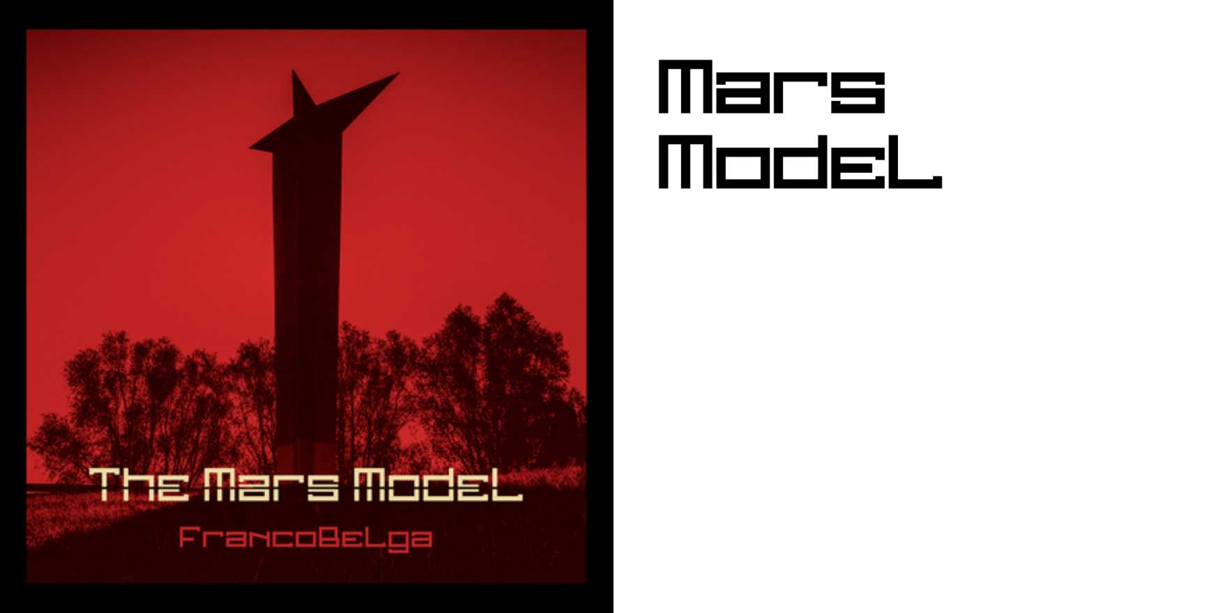 The Mars Model – FrancoBelga EP - Fonts In Use