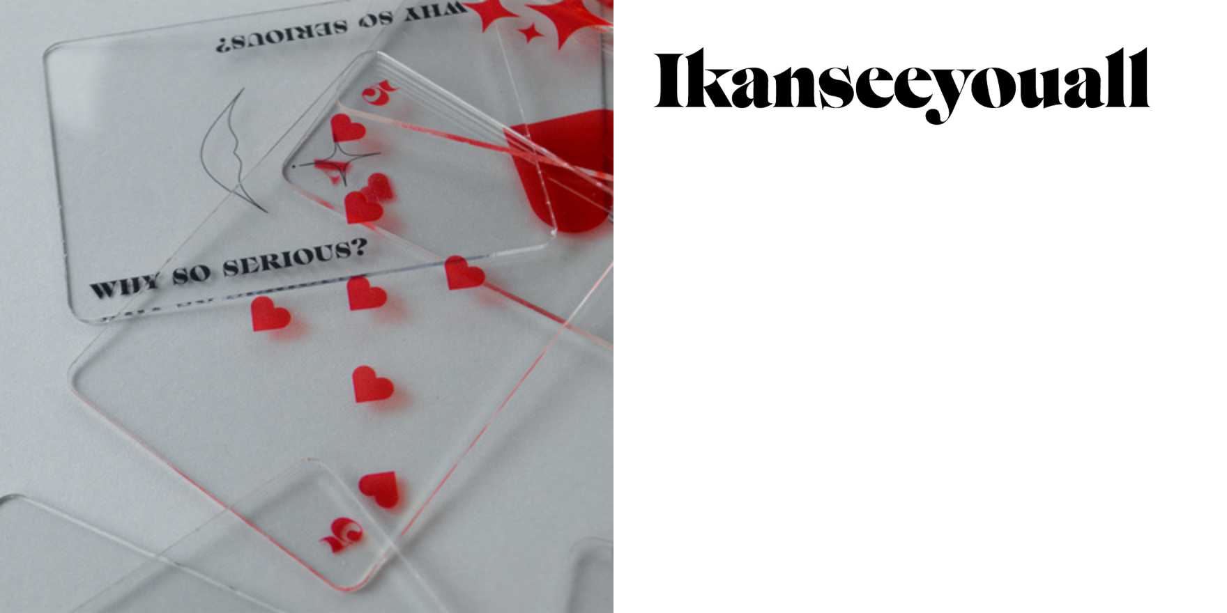 Cheating playing cards - Fonts In Use