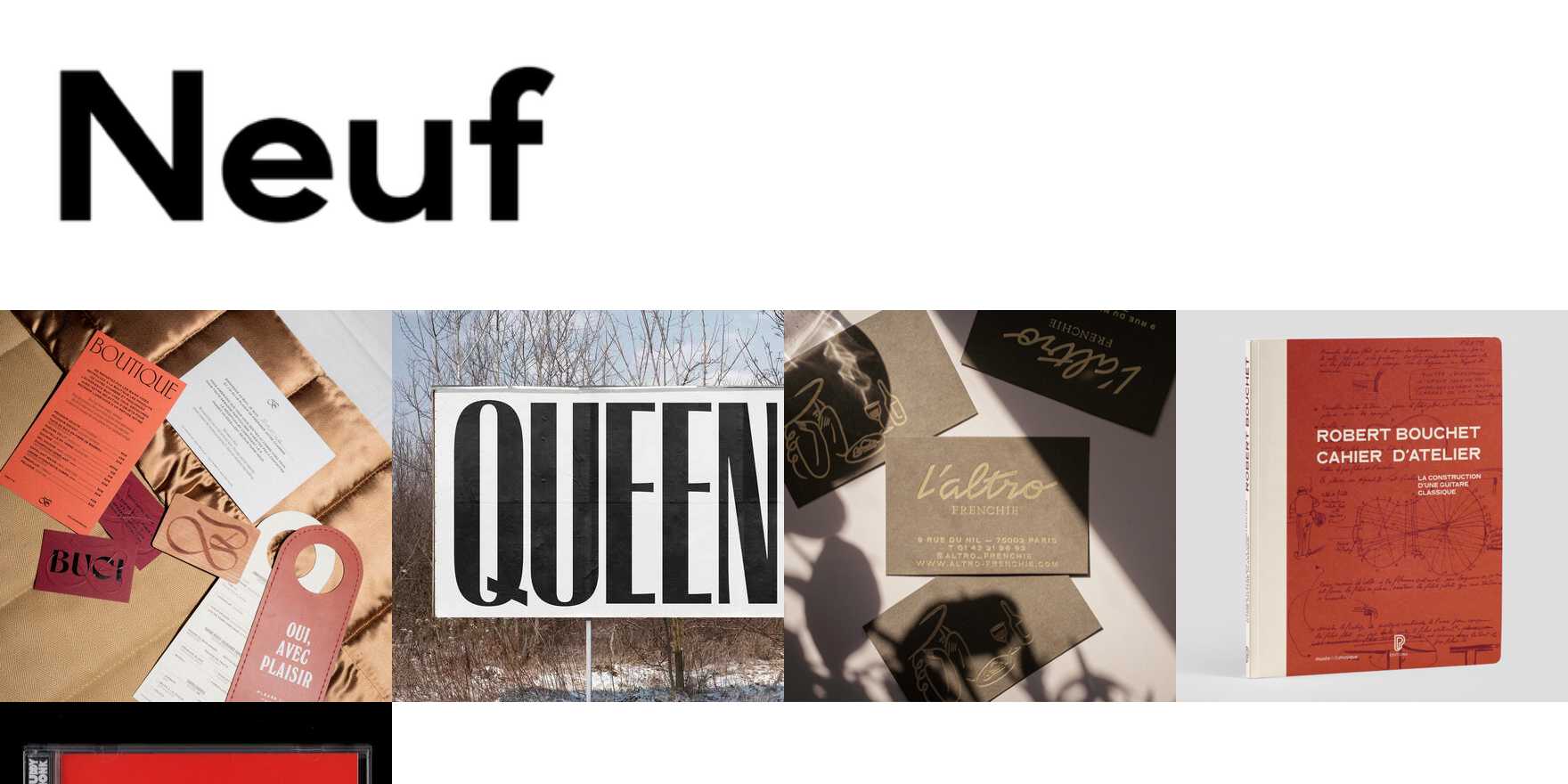 Neuf (Eliott Grunewald) in use - Fonts In Use