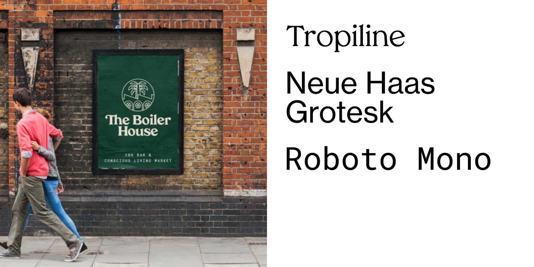 The Boiler House - Fonts In Use