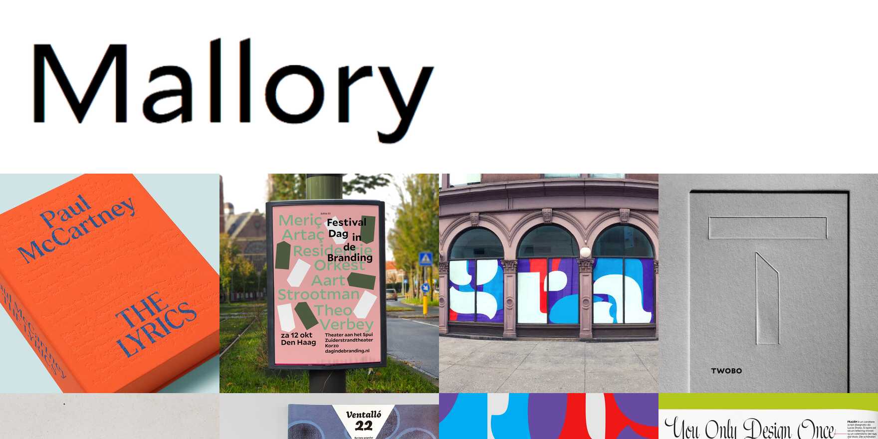 Mallory in use - Fonts In Use