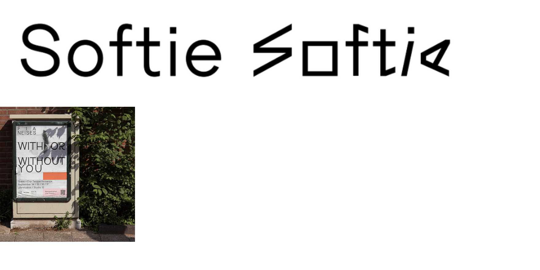 Softie Softie in use - Fonts In Use