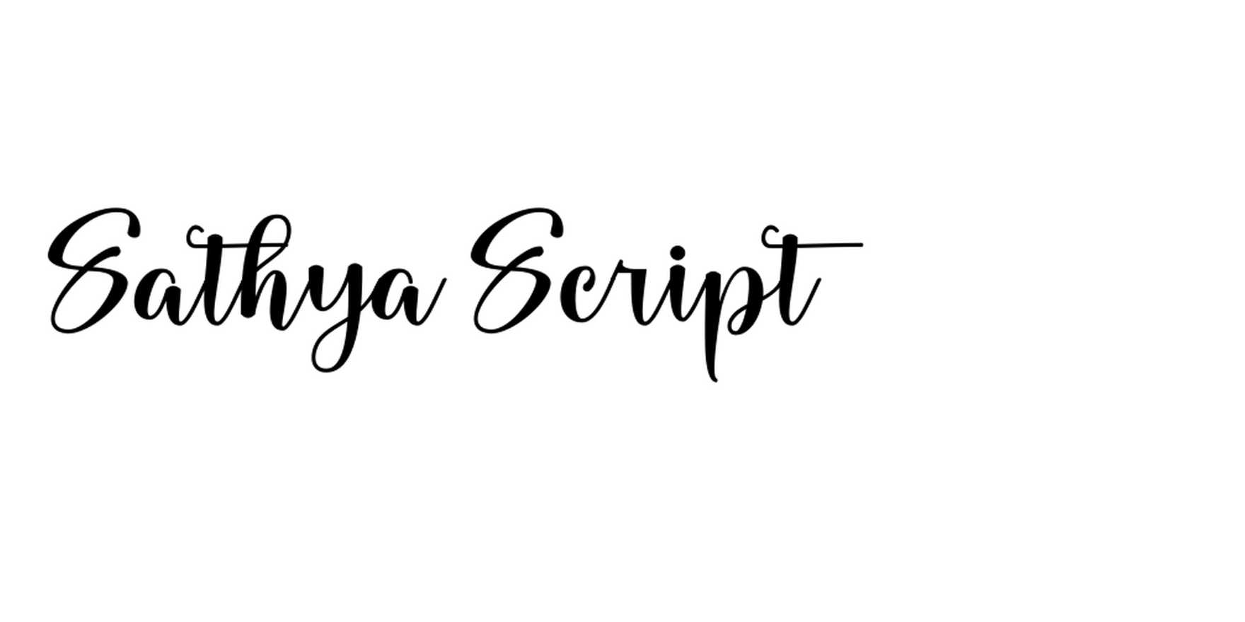 Sathya Script in use - Fonts In Use