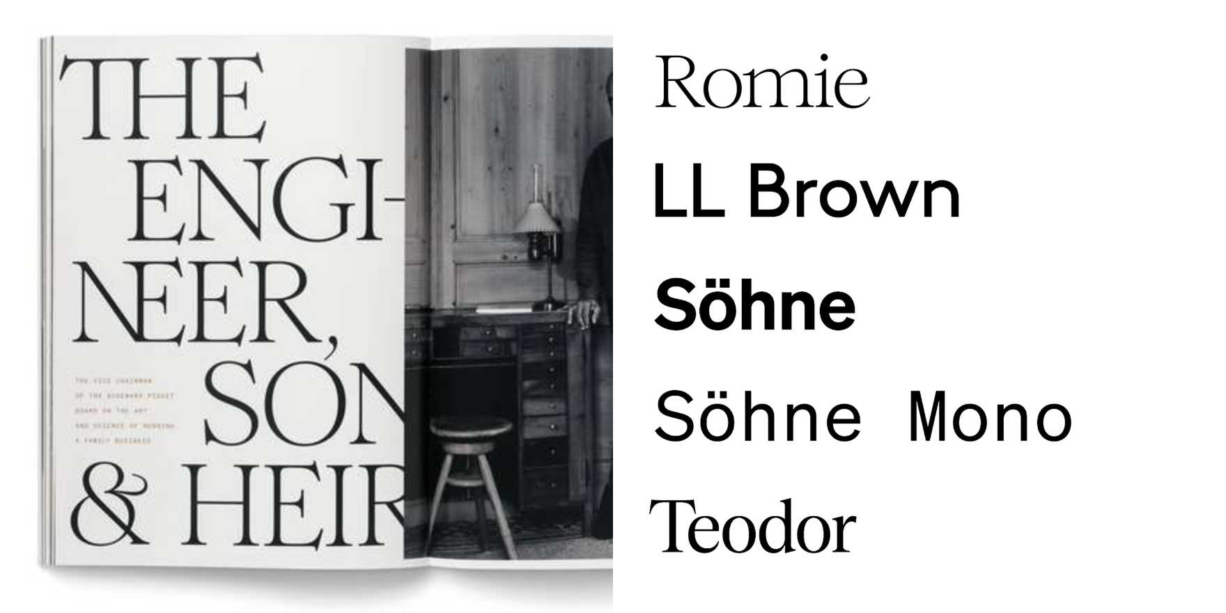Hodinkee magazine, volume 12 - Fonts In Use