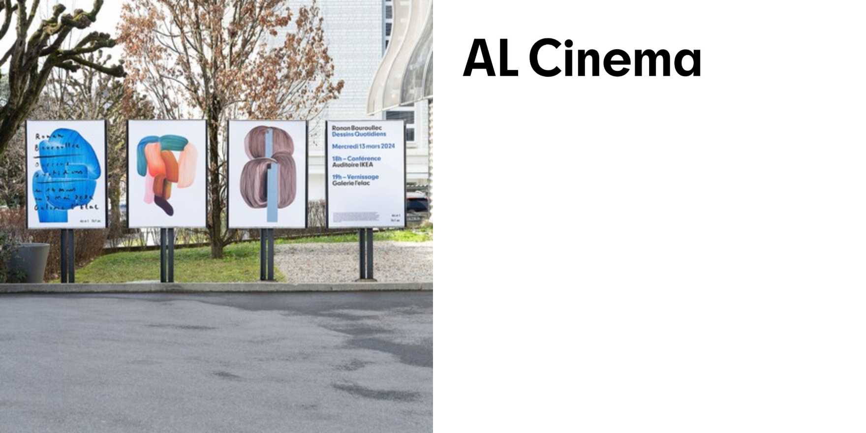 Ronan Bouroullec: Dessins Quotidiens, ECAL - Fonts In Use