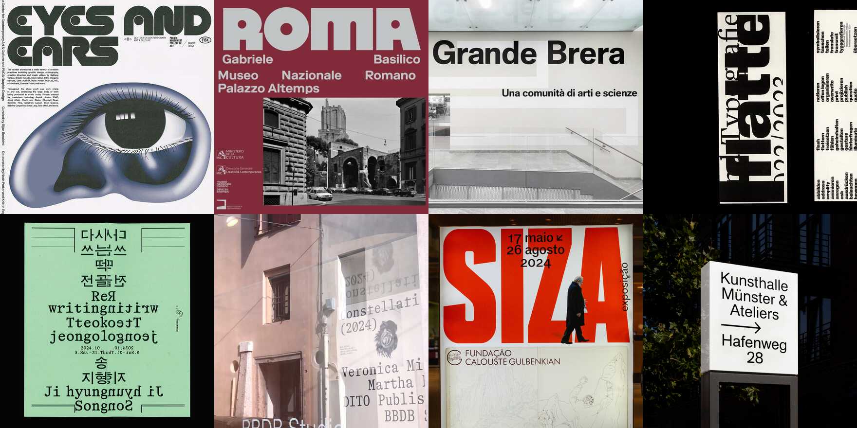 exhibition - Fonts In Use