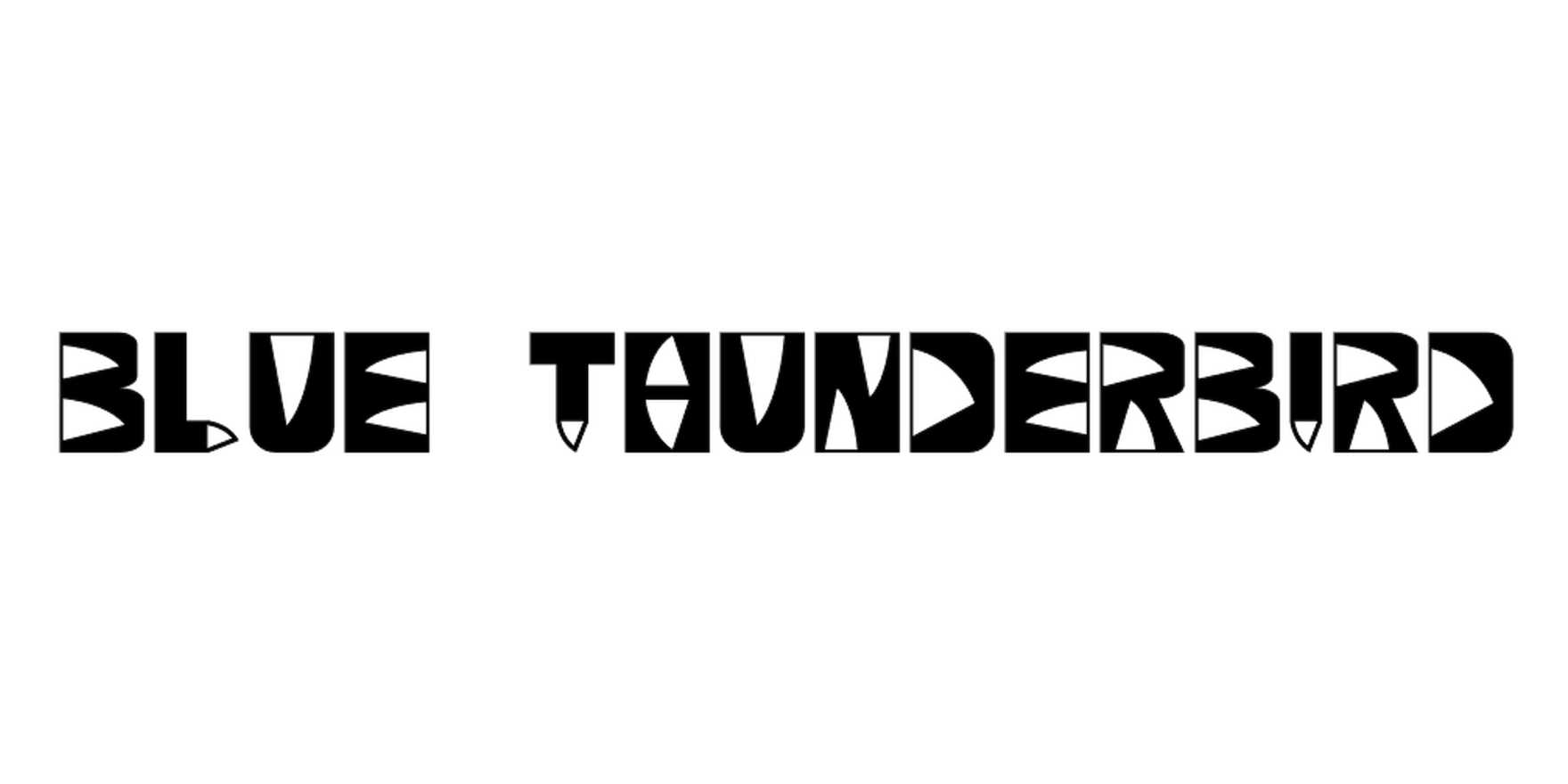 Blue Thunderbird in use - Fonts In Use