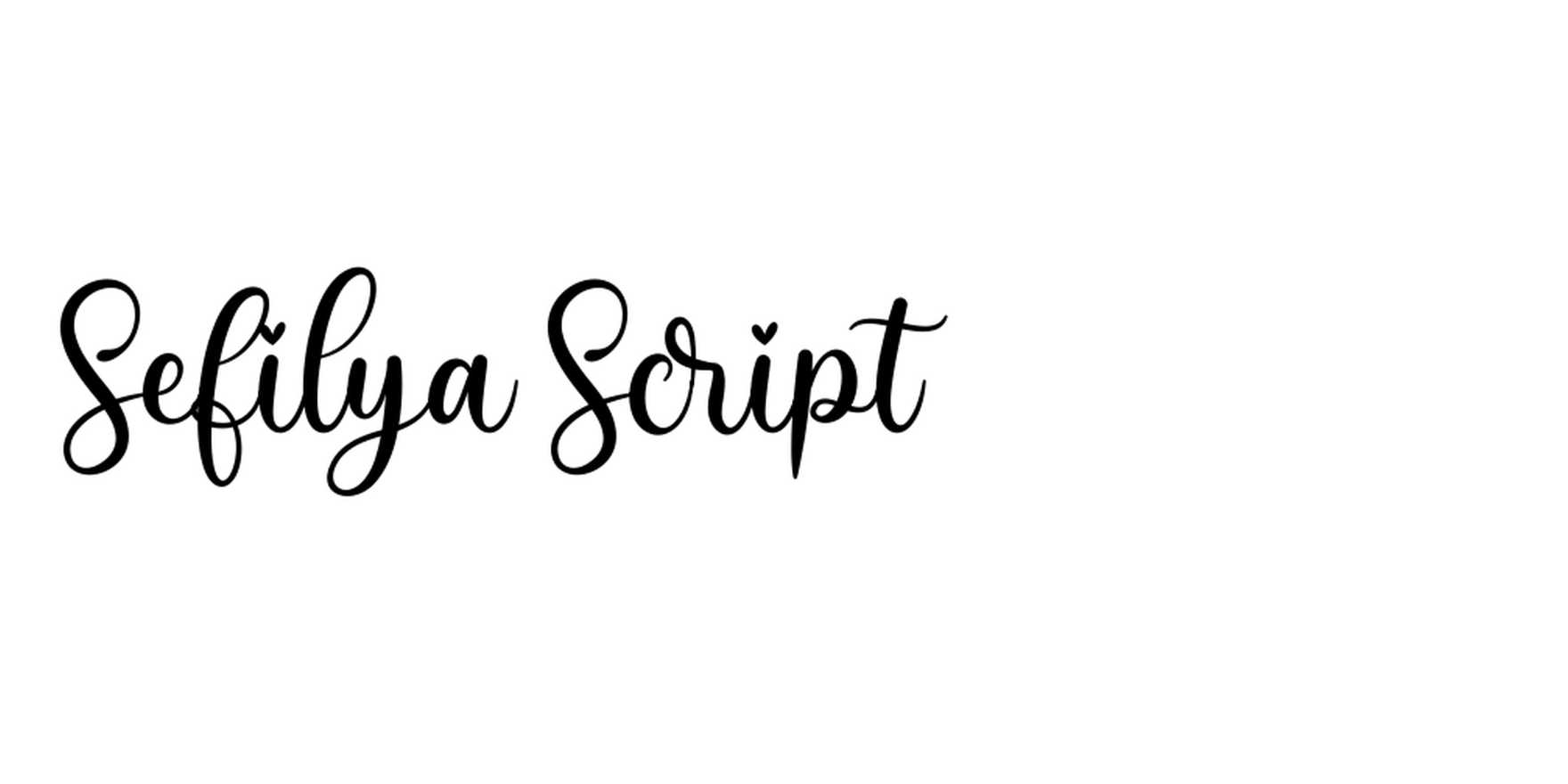 Sefilya Script in use - Fonts In Use