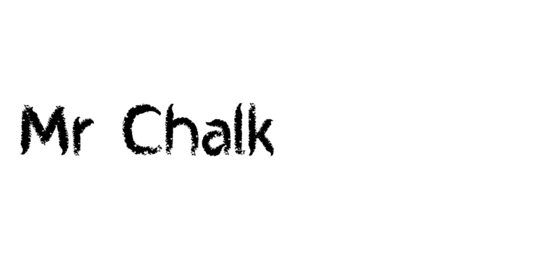 Mr Chalk in use - Fonts In Use