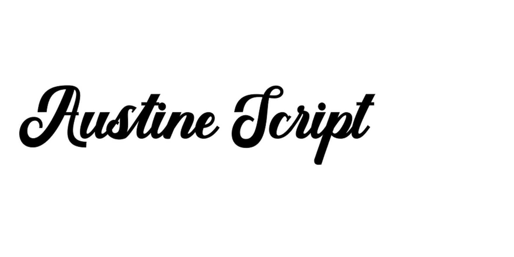 Austine Script in use - Fonts In Use
