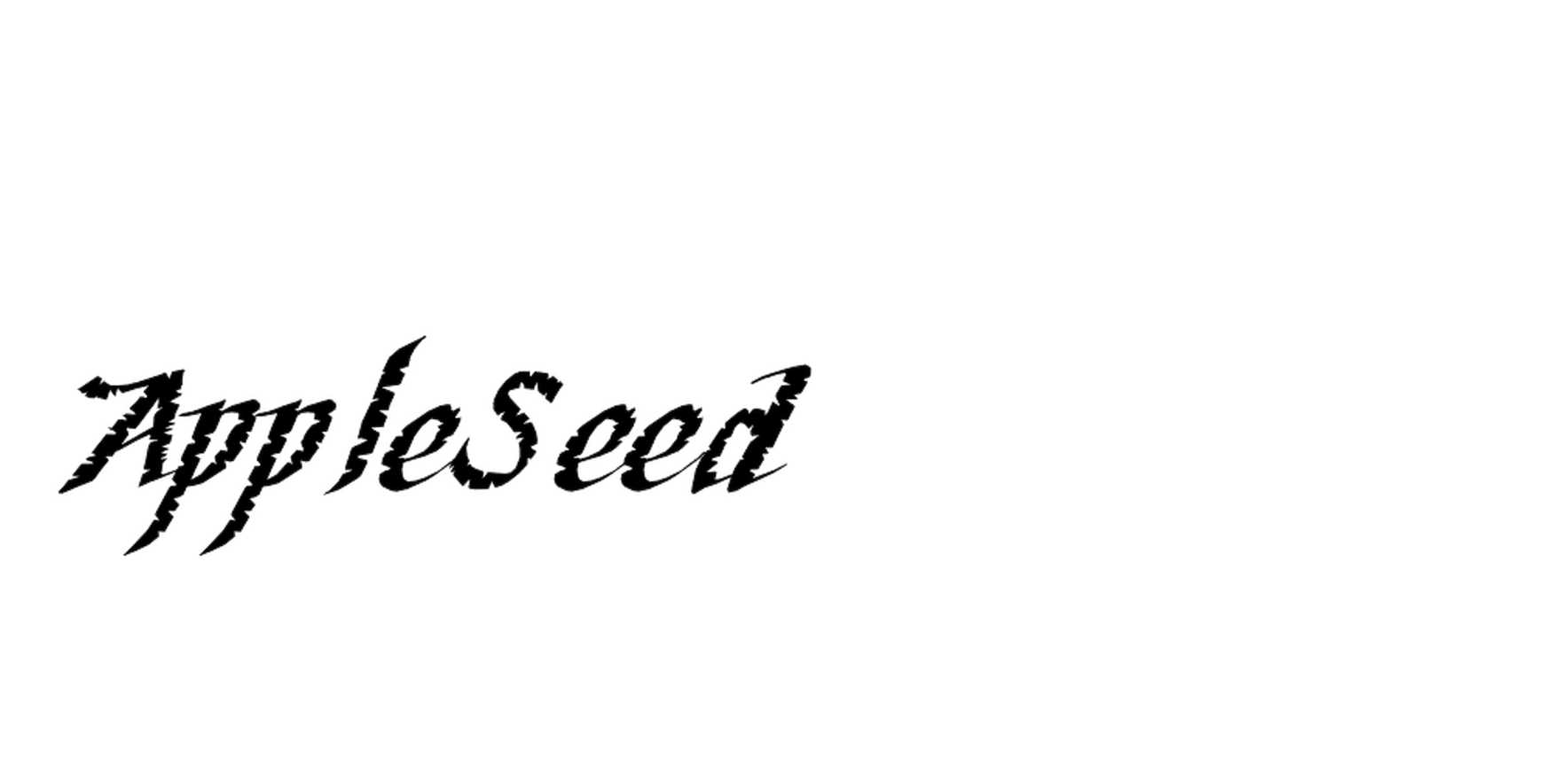 AppleSeed in use - Fonts In Use