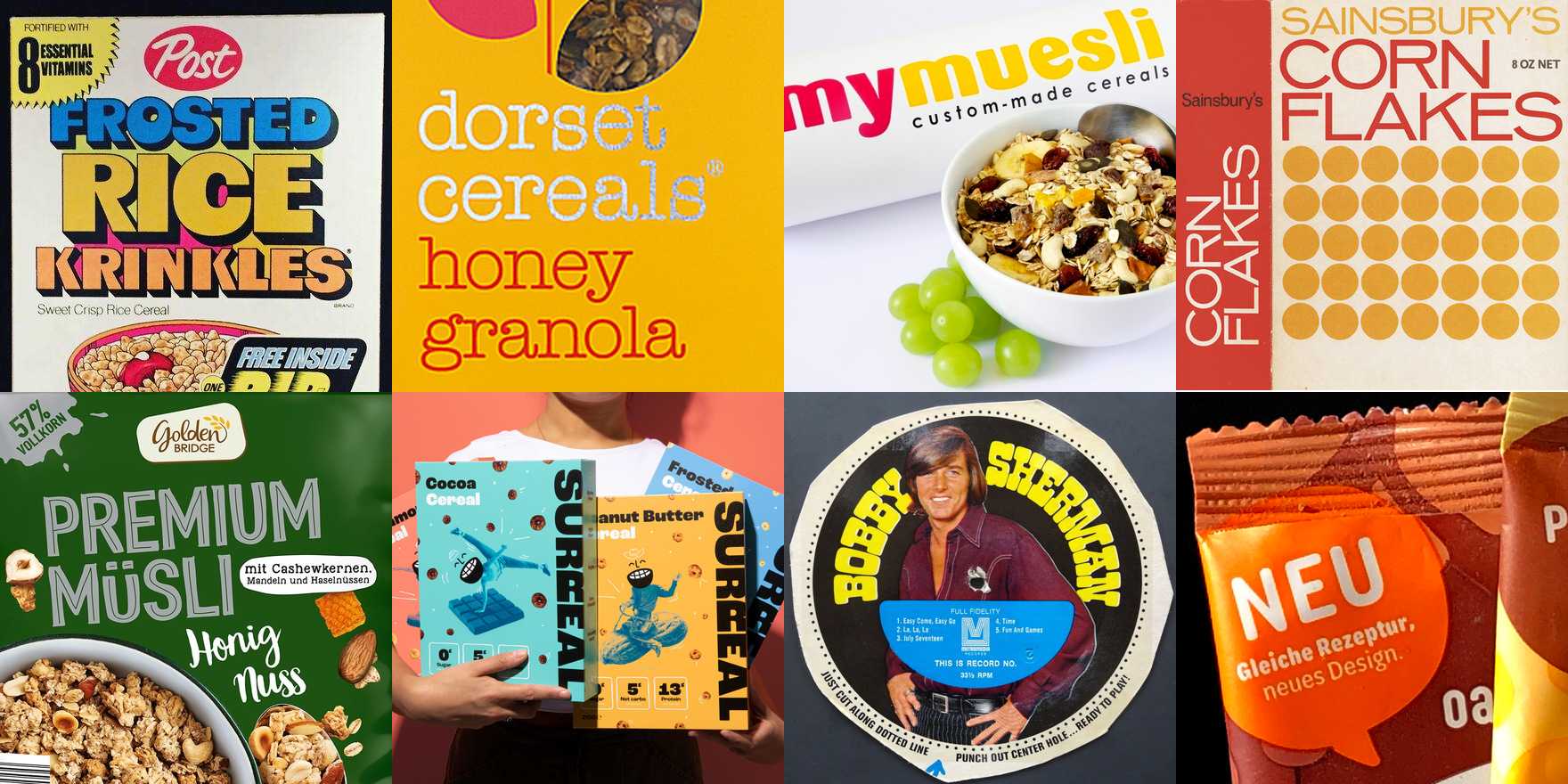 cereals - Fonts In Use