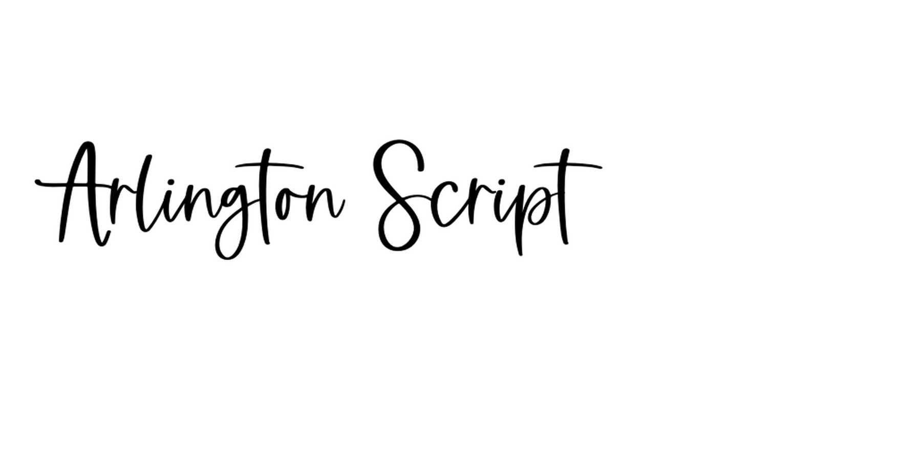 Arlington Script in use - Fonts In Use