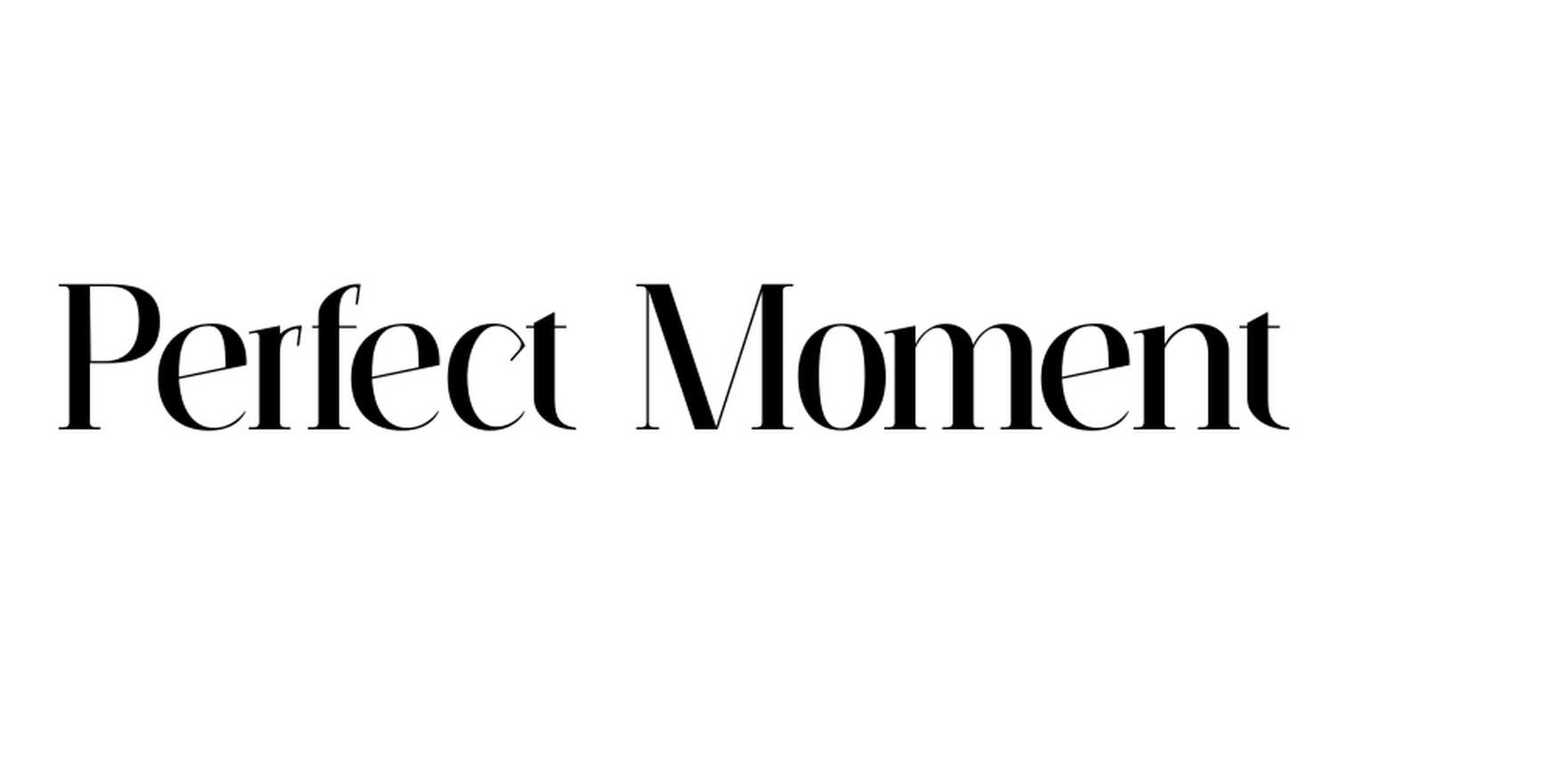 Perfect Moment in use - Fonts In Use