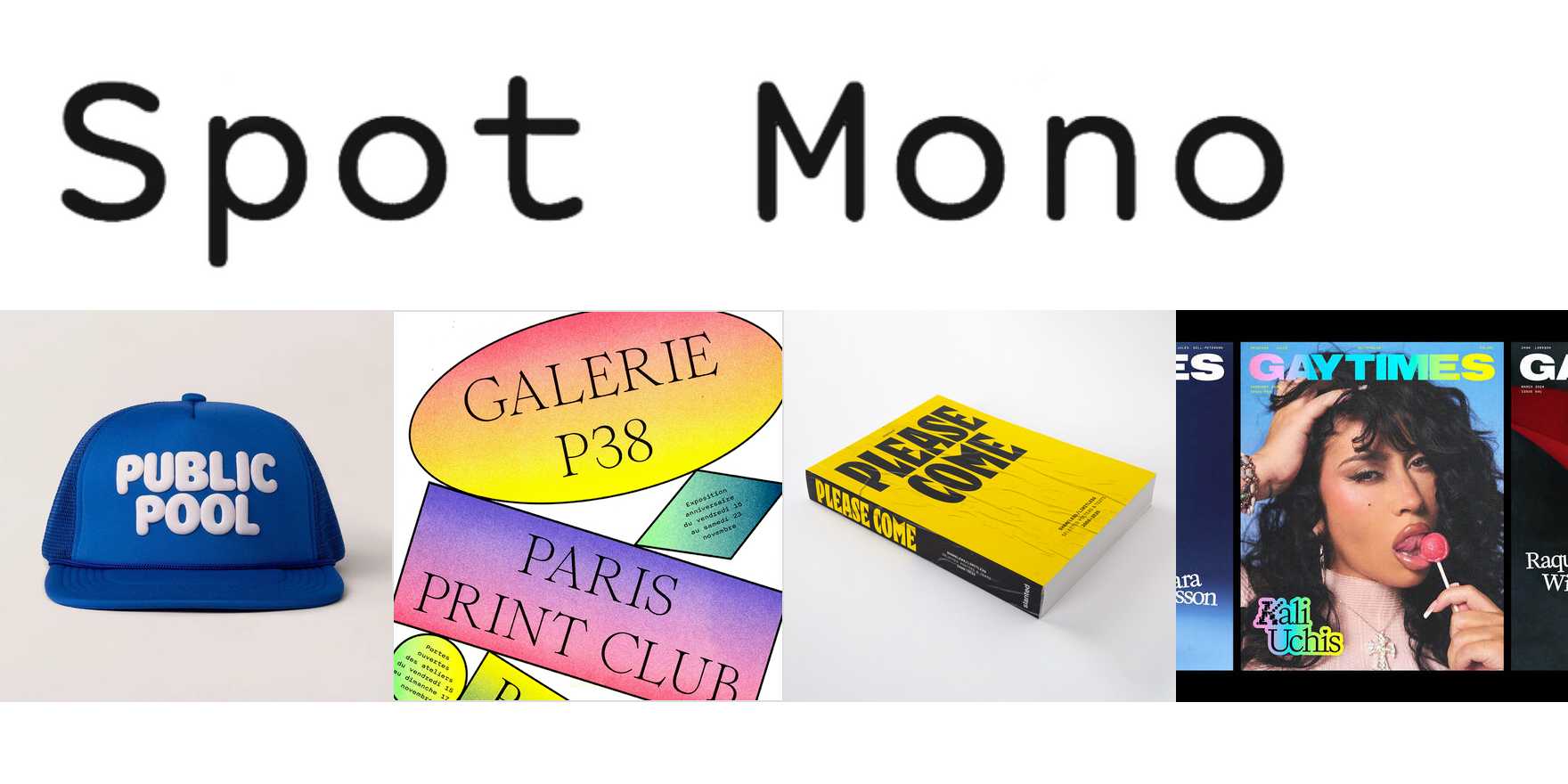 Spot Mono in use - Fonts In Use