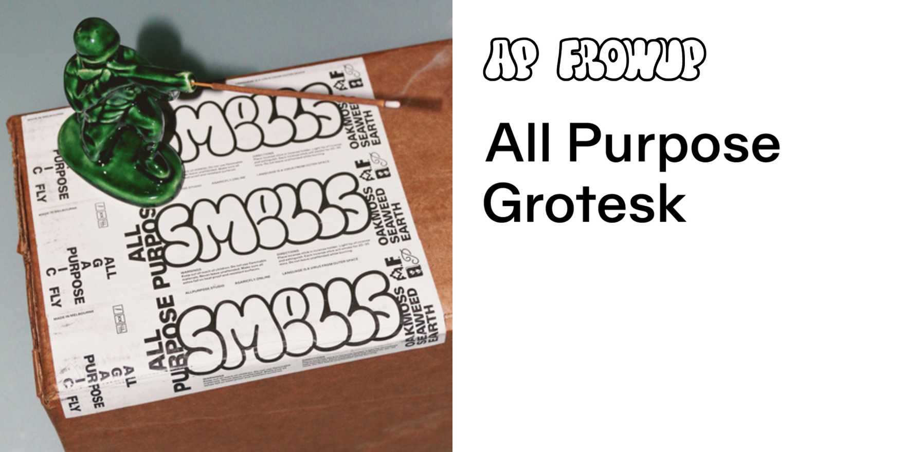 All Purpose Smells - Fonts In Use
