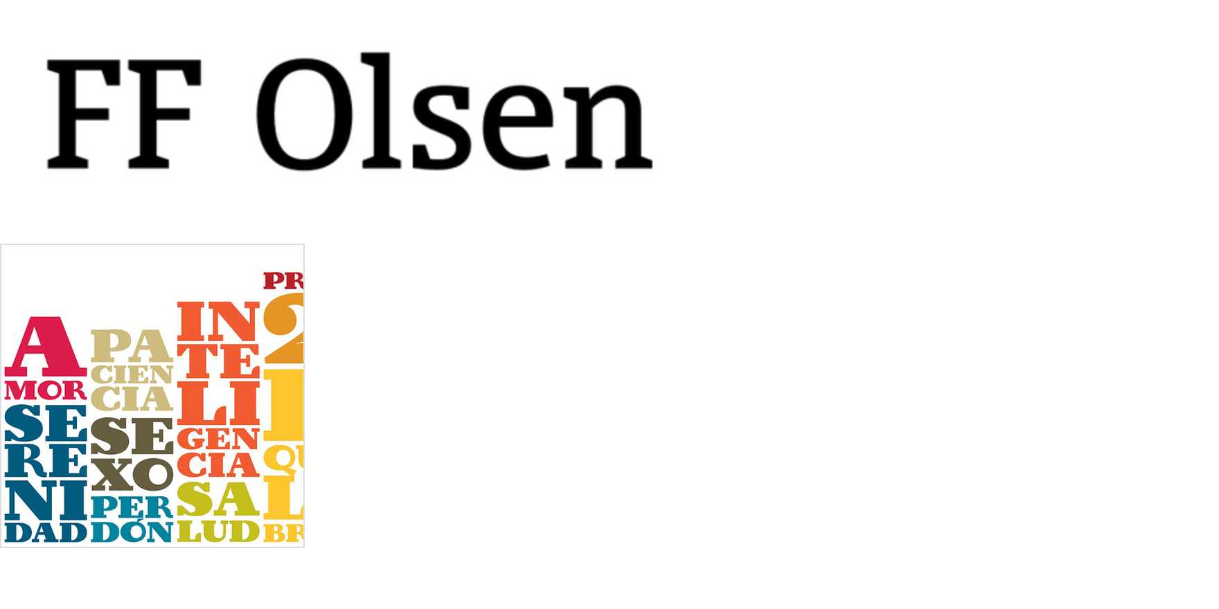 FF Olsen in use - Fonts In Use