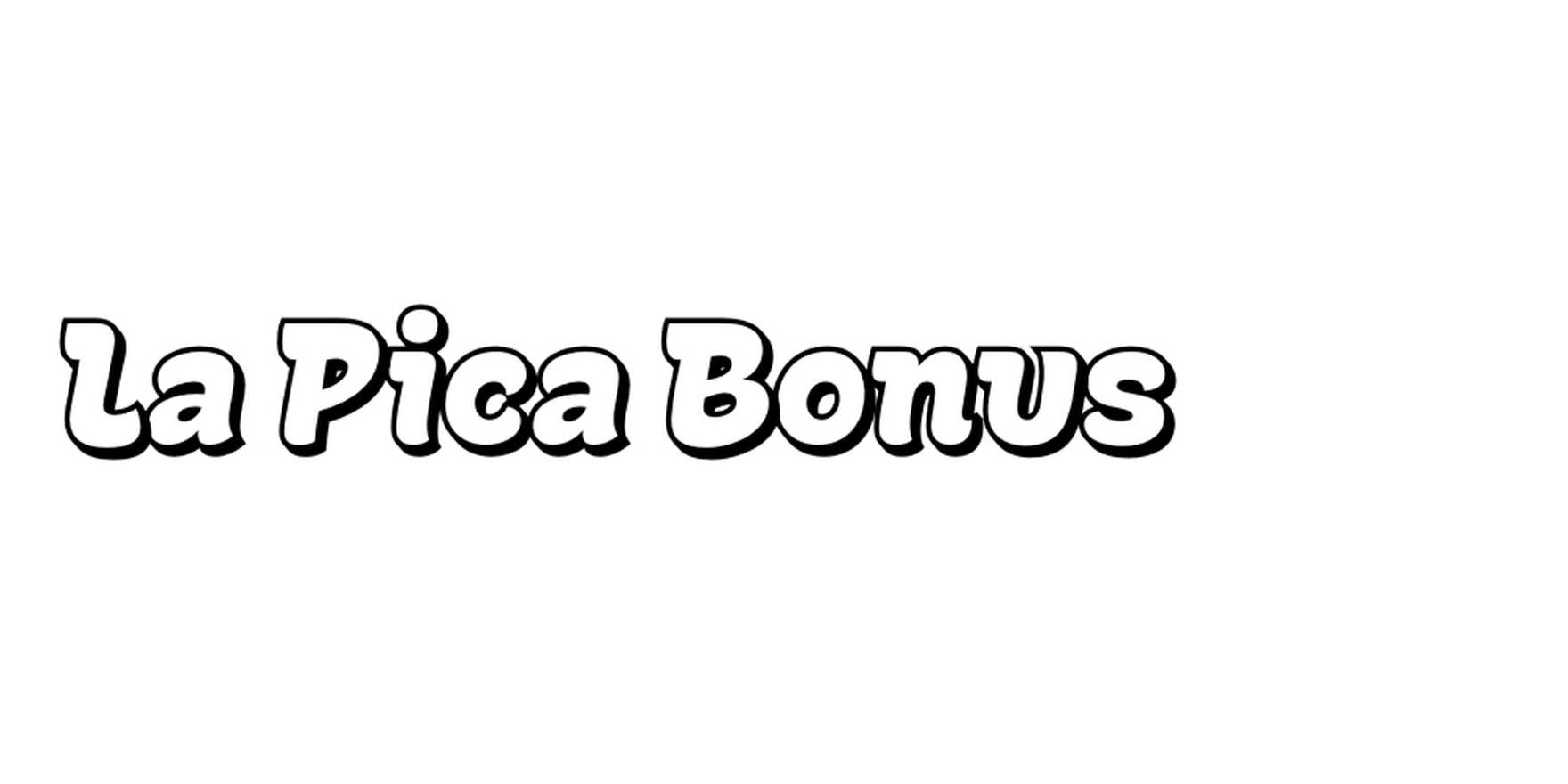 La Pica Bonus in use - Fonts In Use