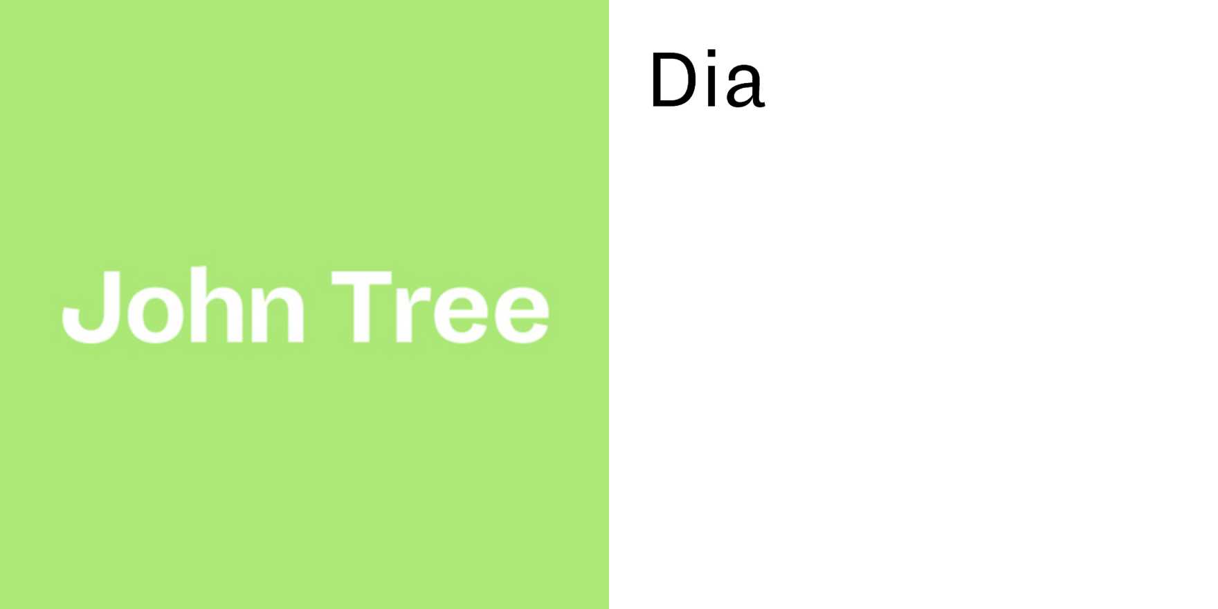 John Tree - Fonts In Use