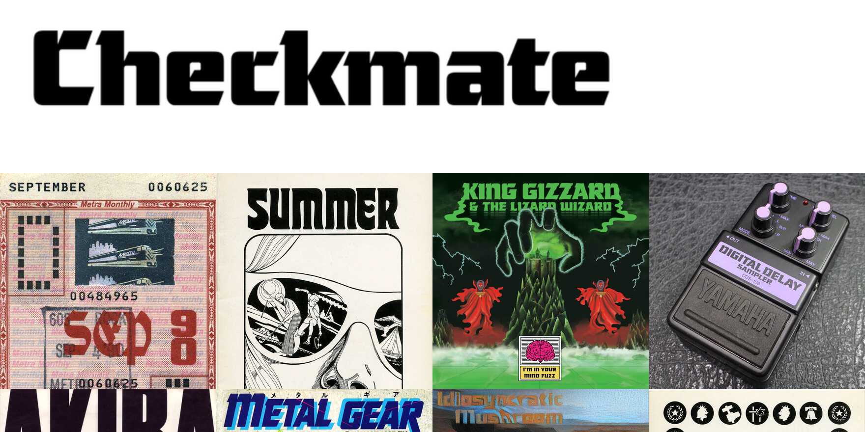 Checkmate in use - Fonts In Use