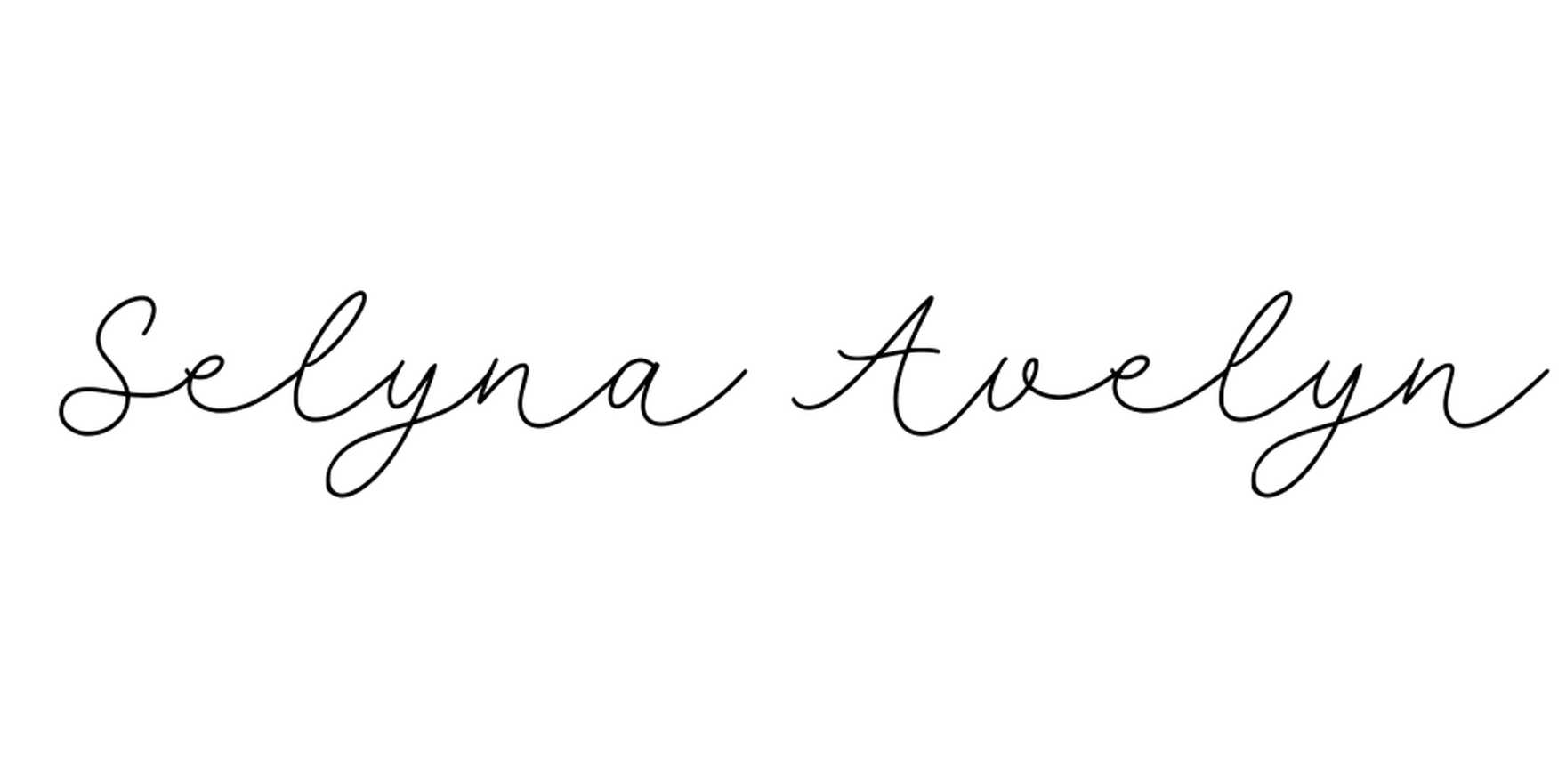 Selyna Avelyn in use - Fonts In Use