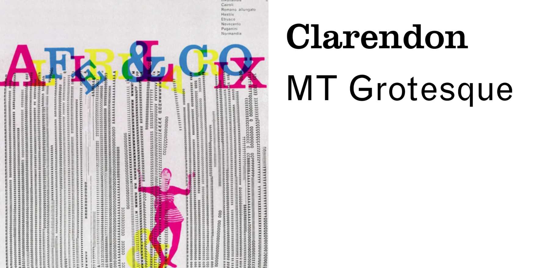 Alfieri & Lacroix ad - Fonts In Use