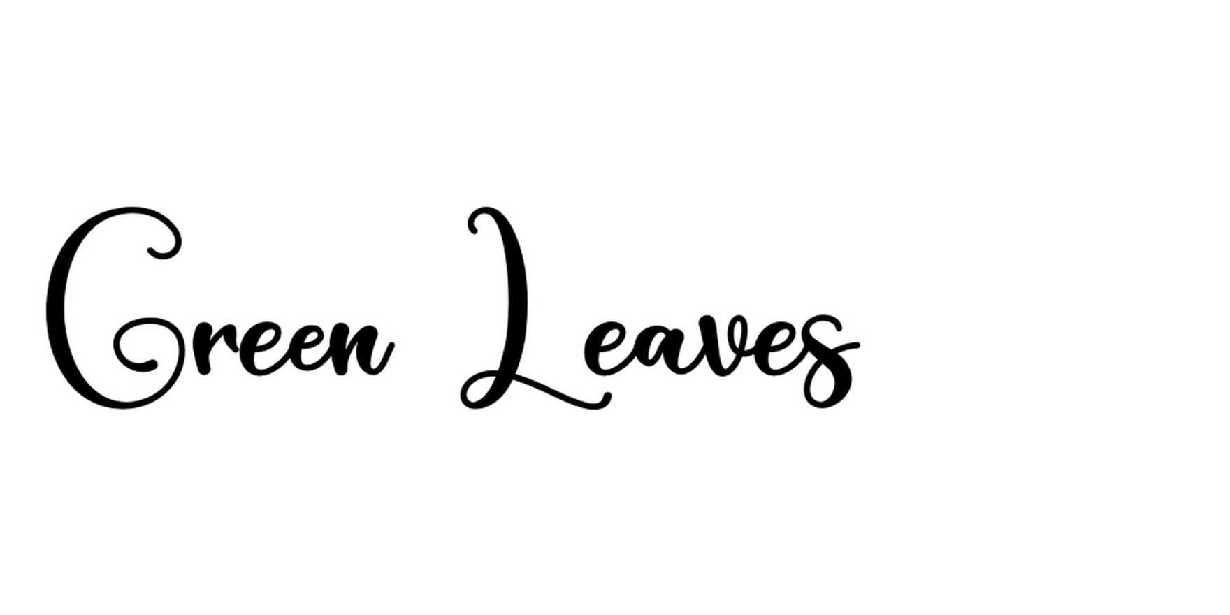 Green Leaves (Sakha Design) in use - Fonts In Use