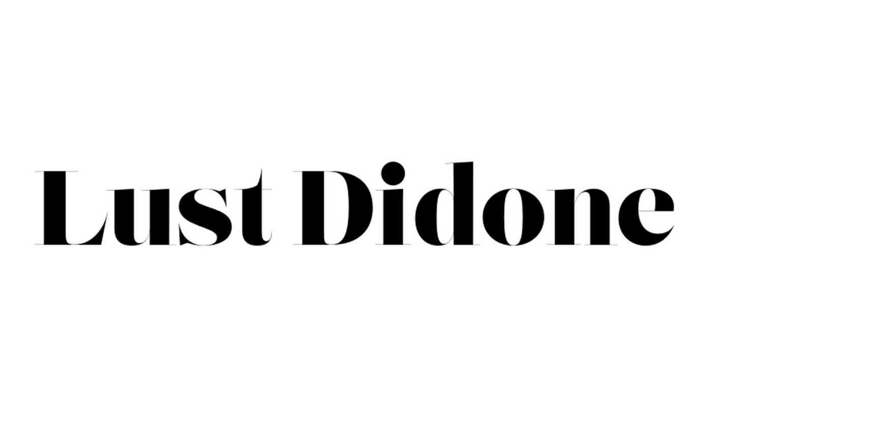 didone font adobe