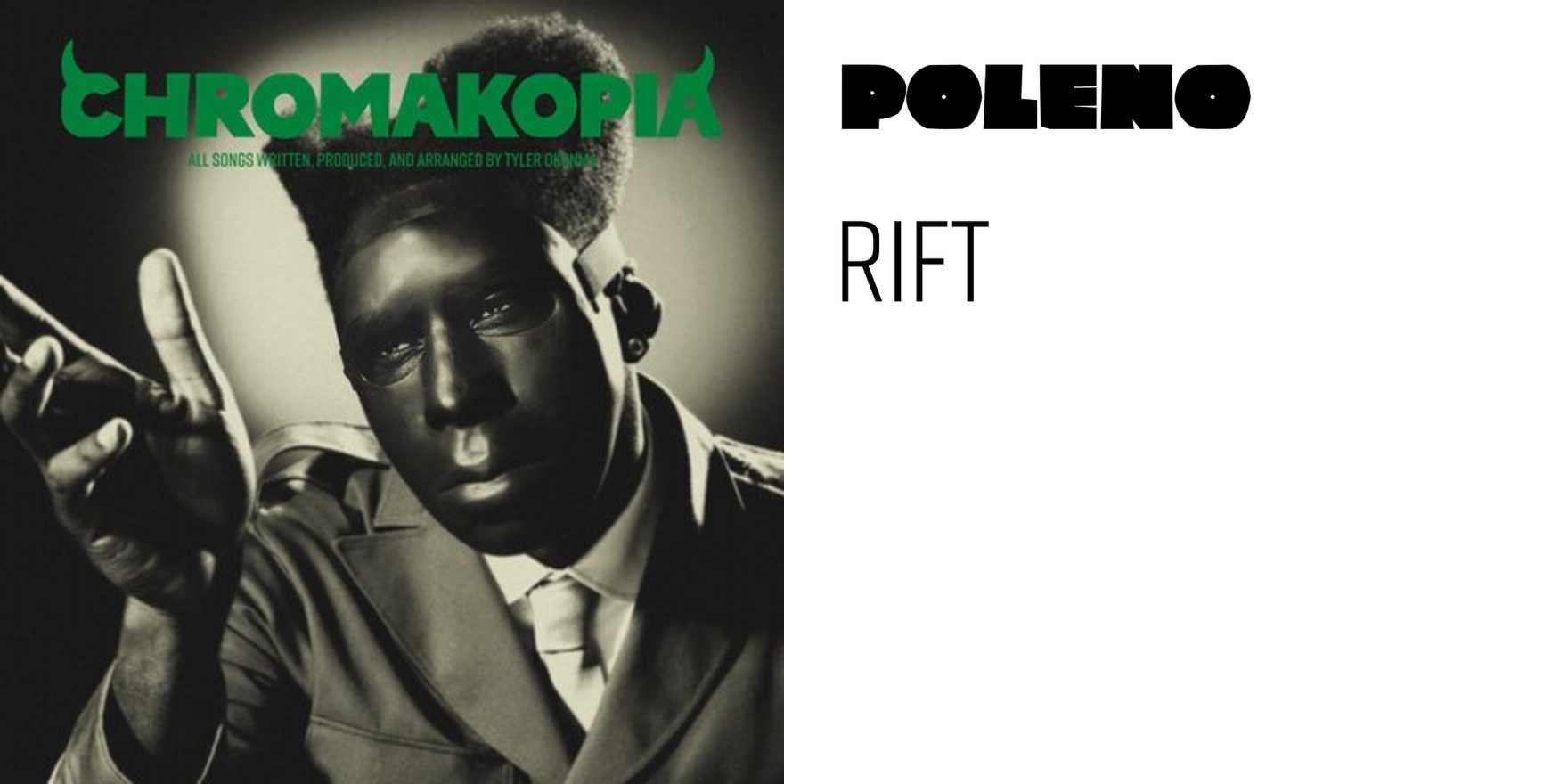 Tyler, the Creator – Chromakopia album art and campaign - Fonts In Use