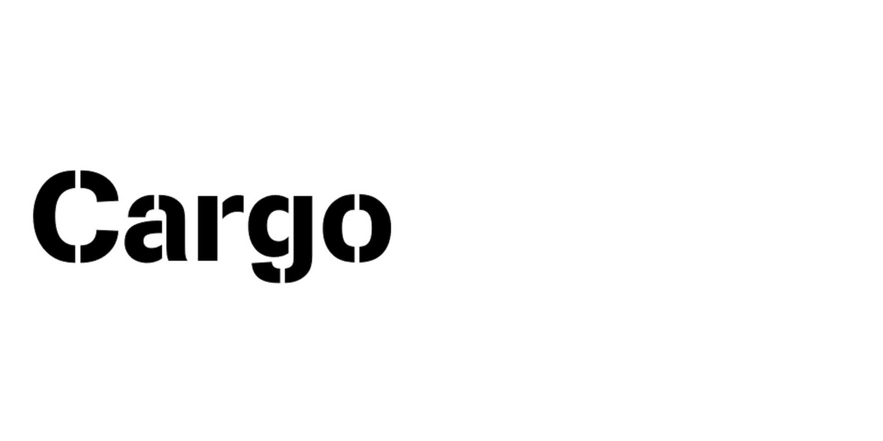 Cargo in use - Fonts In Use