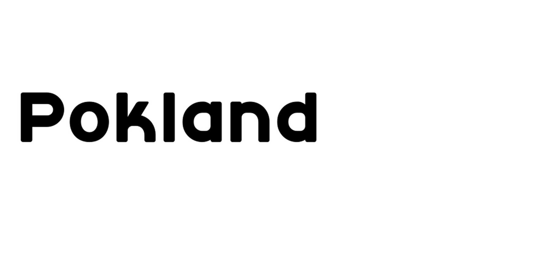 Pokland in use - Fonts In Use
