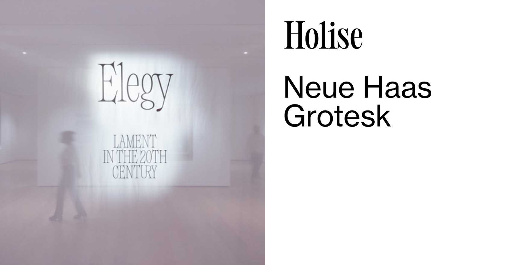 Elegy: Lament in the 20th Century, Philadelphia Museum of Art - Fonts ...