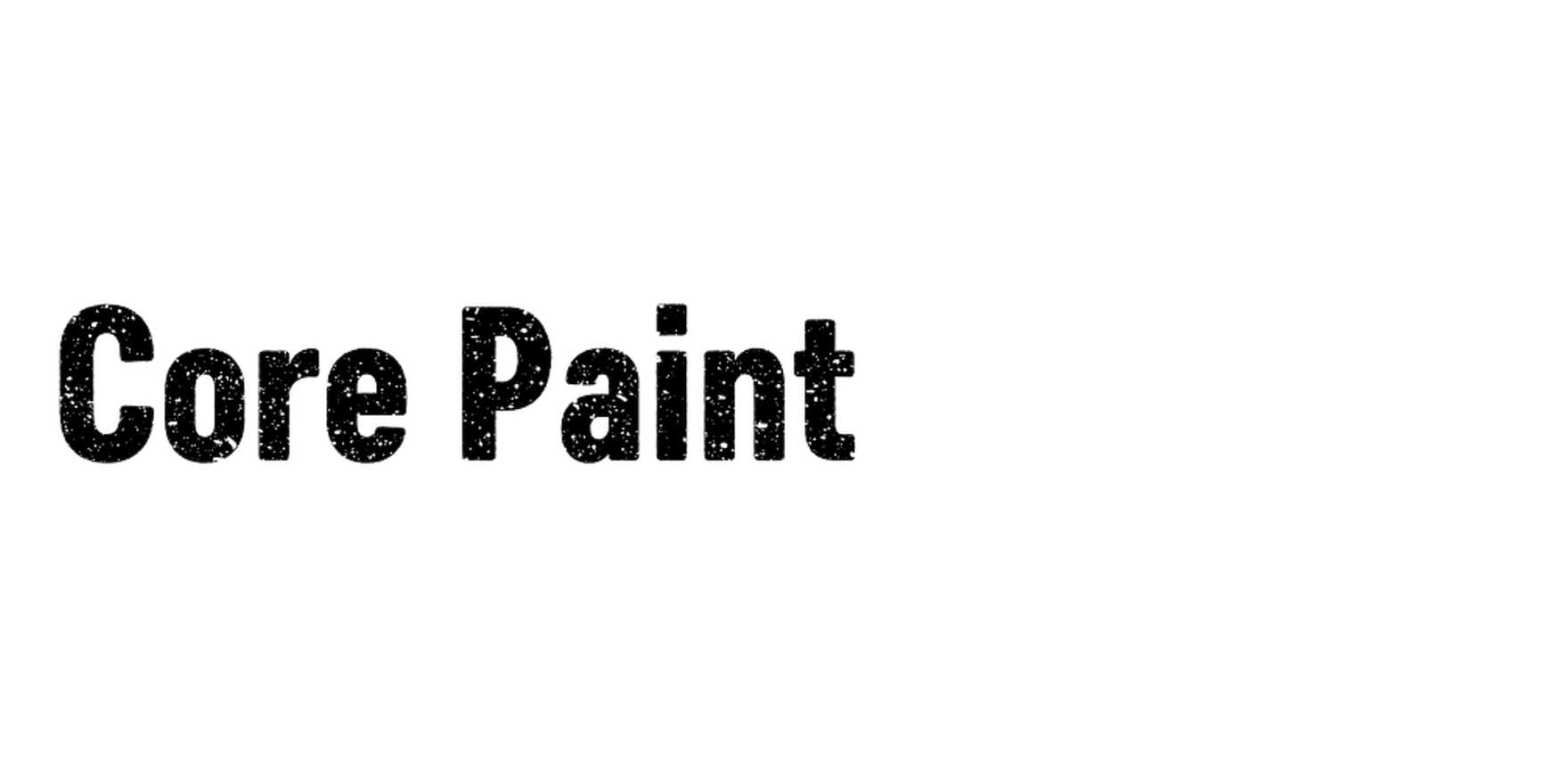 Core Paint in use - Fonts In Use