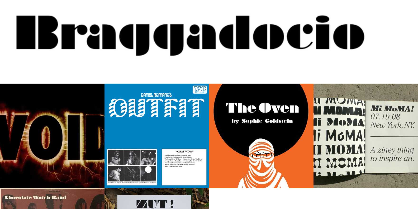 Braggadocio in use - Fonts In Use