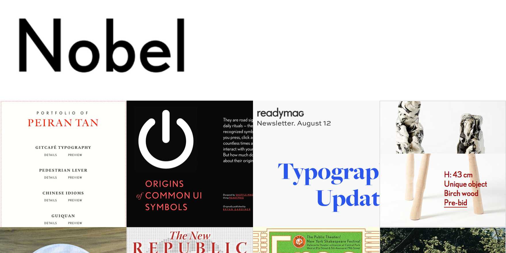 Nobel (Frere-Jones) in use - Fonts In Use