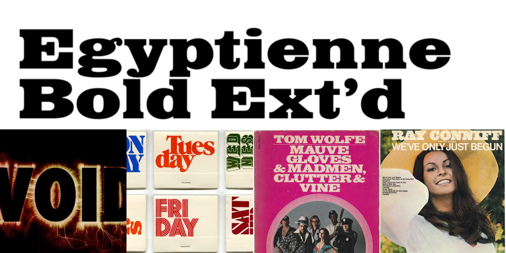 Egyptienne Bold Extended in use - Fonts In Use