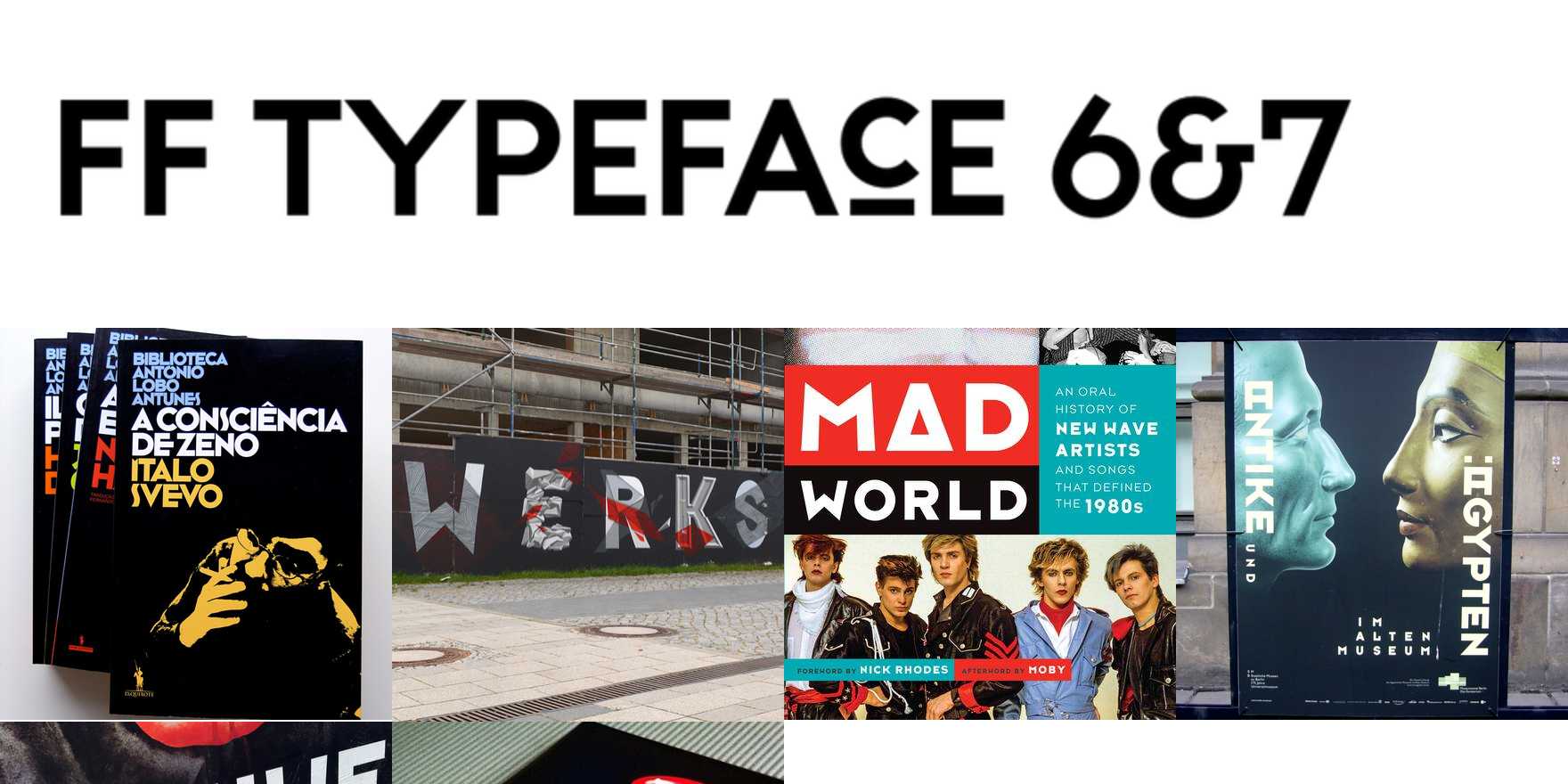 FF Typeface Six and Seven in use - Fonts In Use