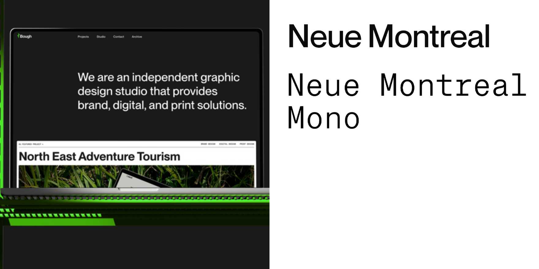 Bough - Fonts In Use