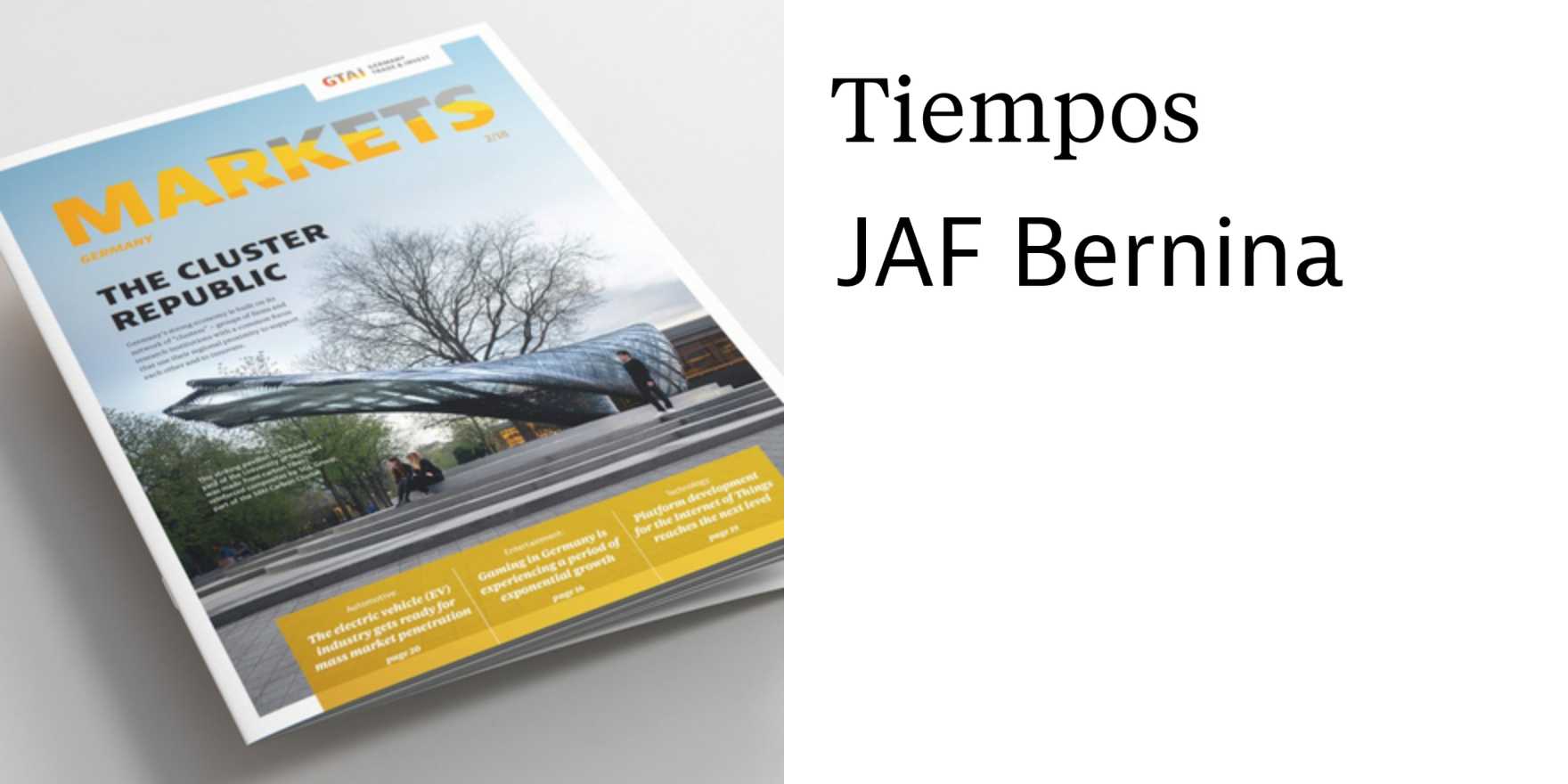 Germany Trade & Invest (GTAI) - Fonts In Use