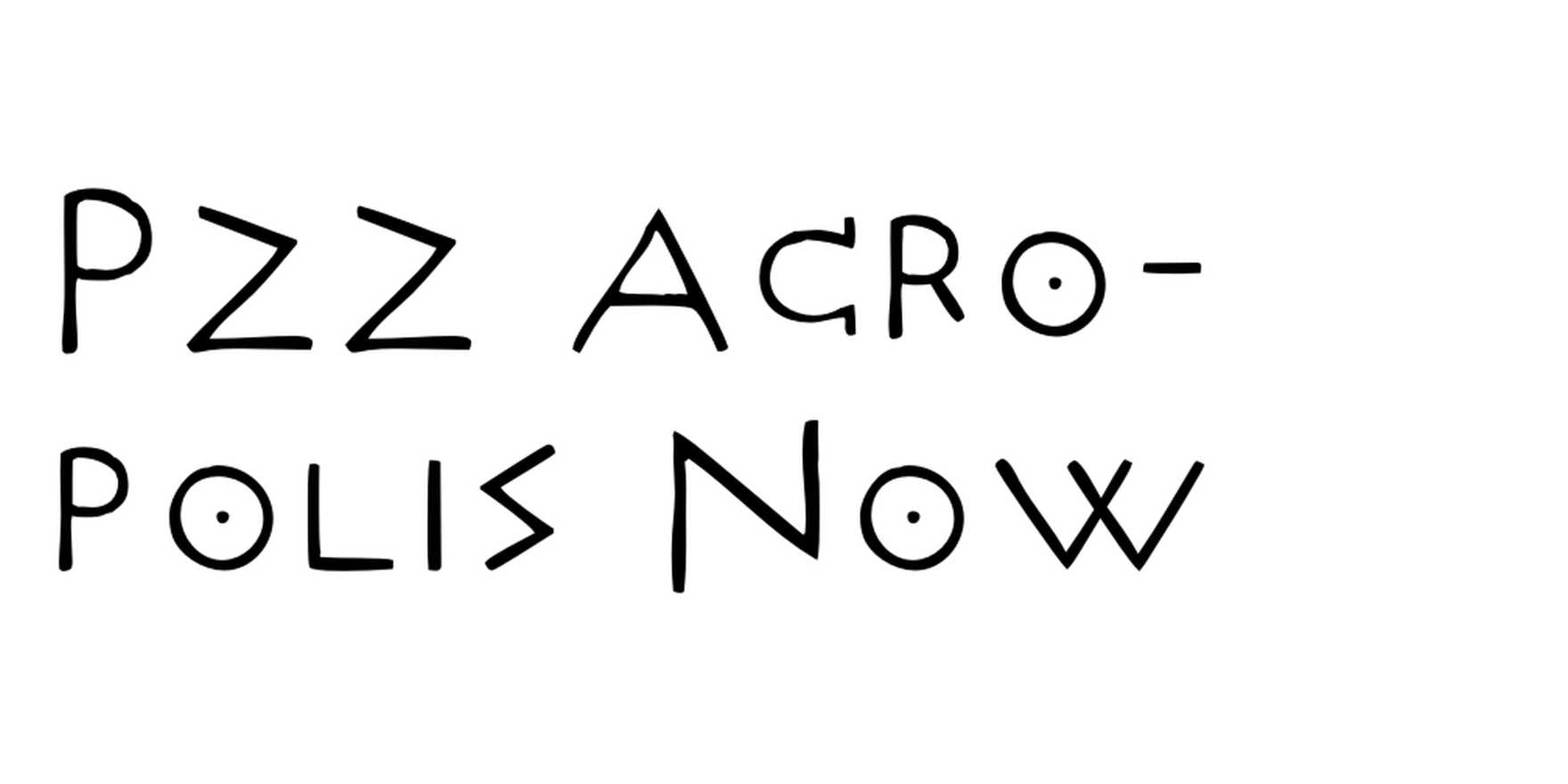 P22 Acropolis Now in use - Fonts In Use