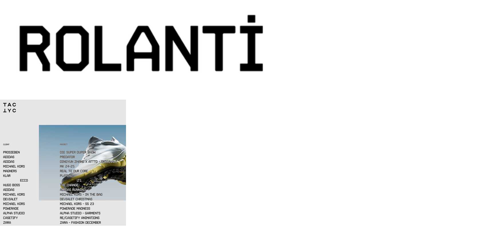 Rolanti in use - Fonts In Use