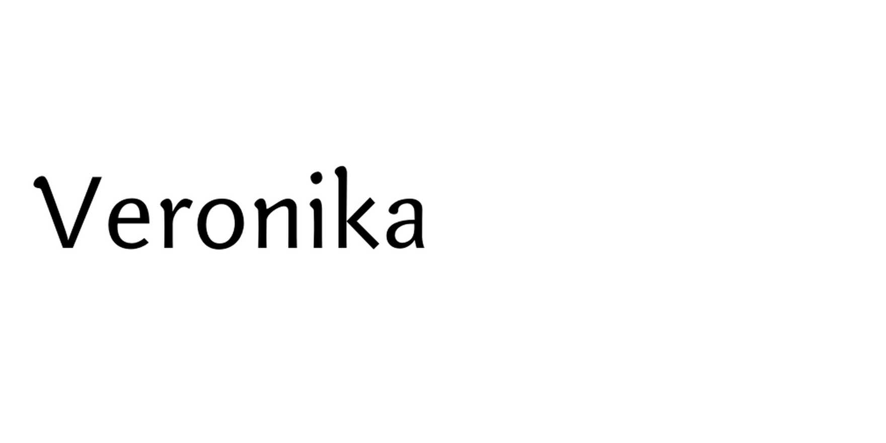 Veronika in use - Fonts In Use