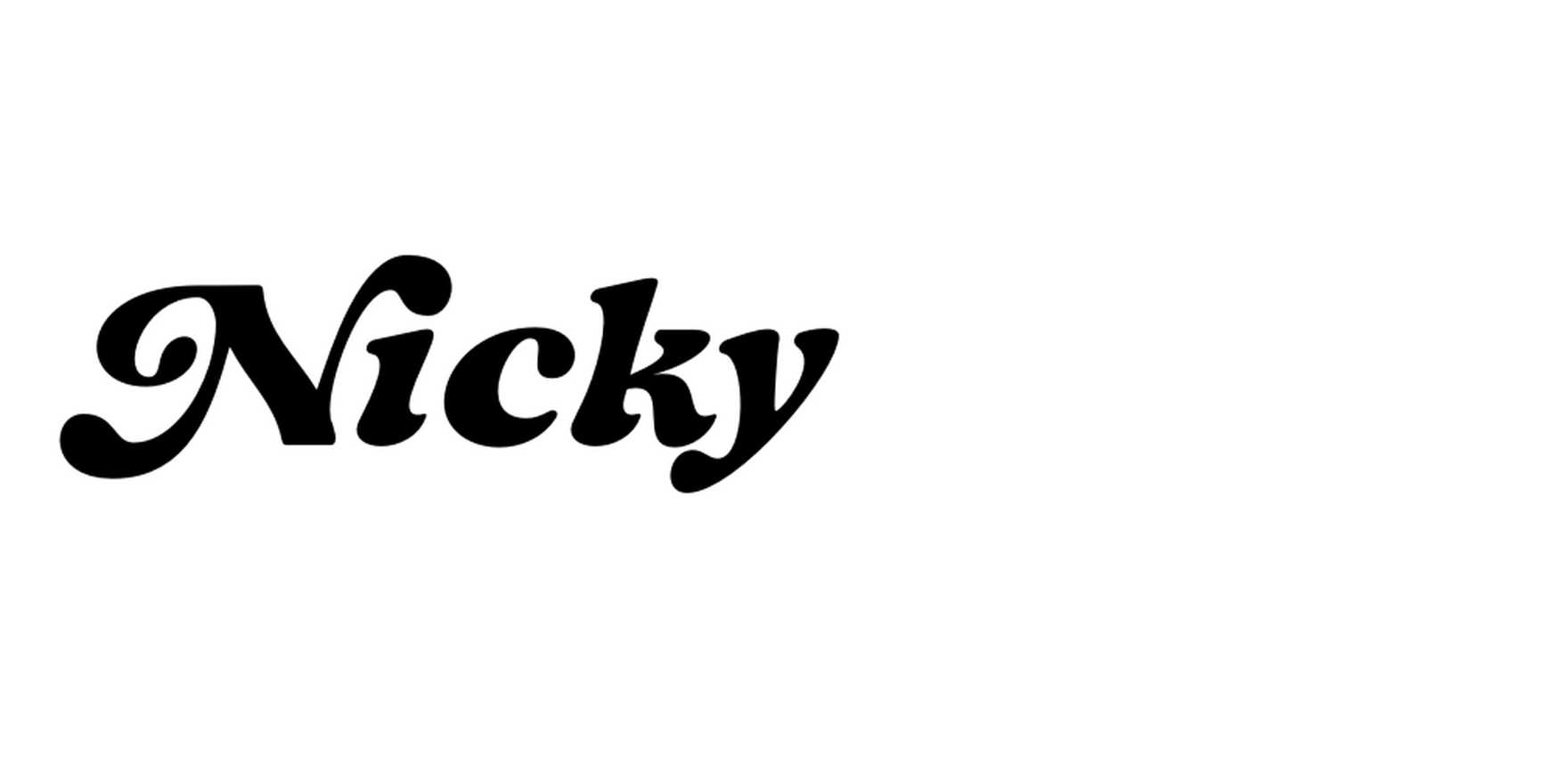 Nicky in use - Fonts In Use