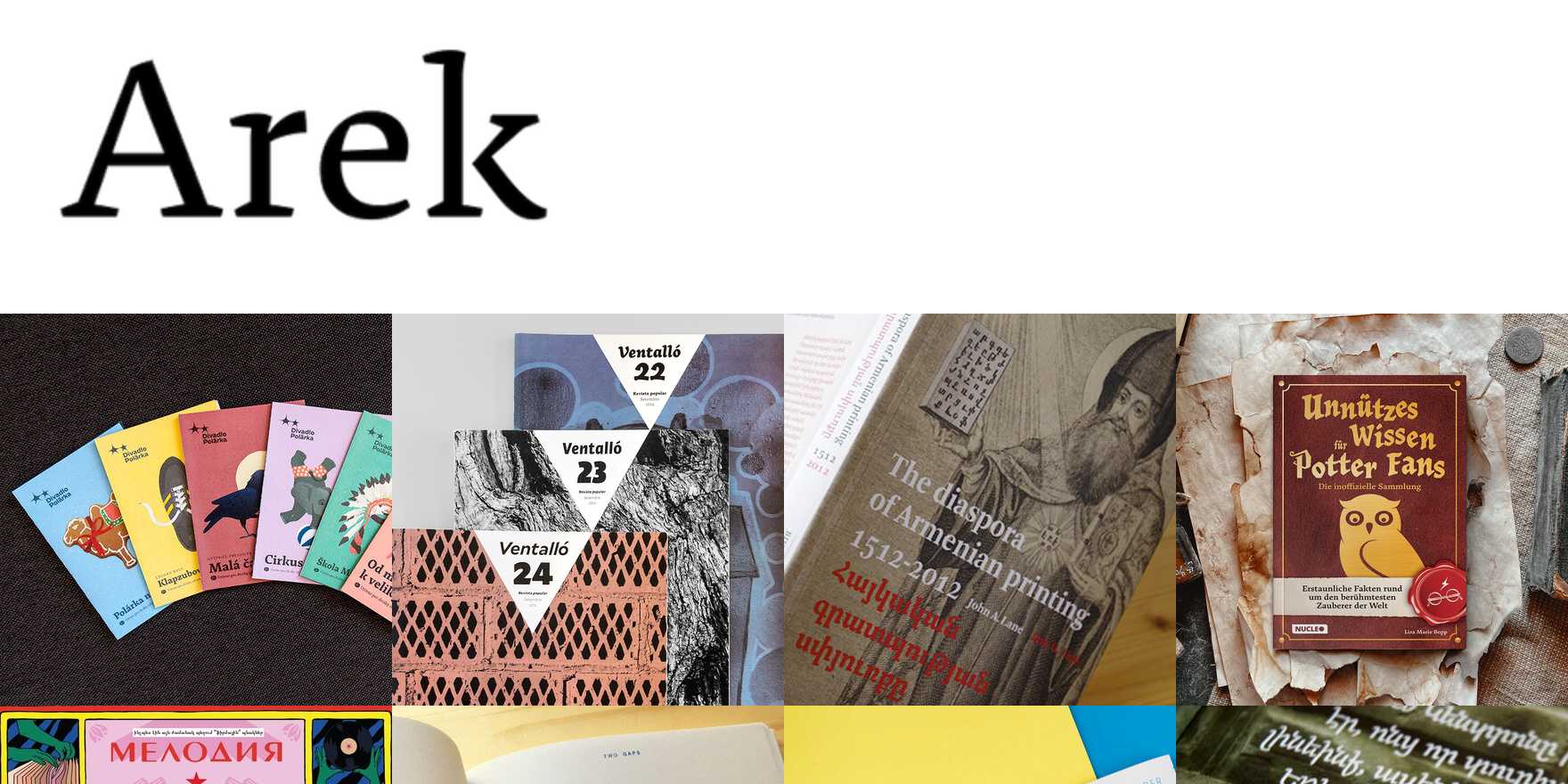 Arek in use - Fonts In Use